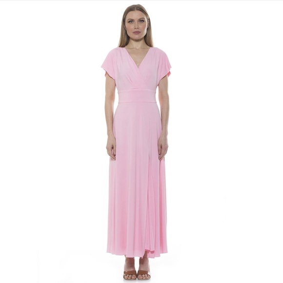 Alexia Admor | Dresses | Alexia Admor Brielle Surplice Maxi Dress Nwt ...